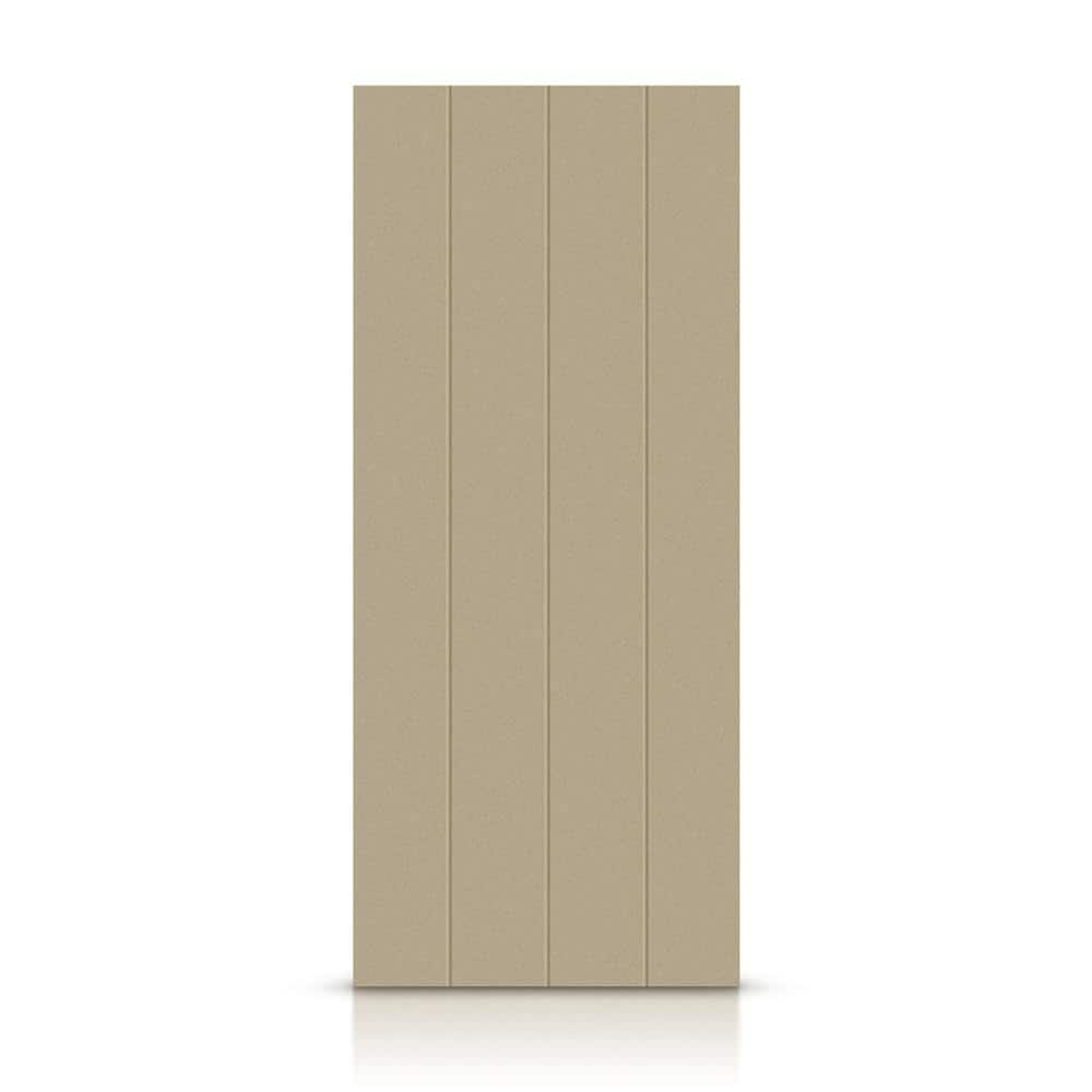 CALHOME 24 in. x 84 in. Hollow Core Unfinished Composite MDF Interior ...