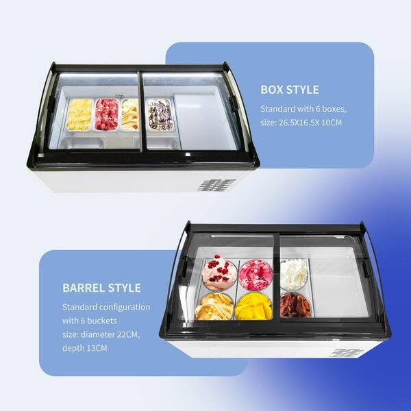 Freezer box auto defrost store