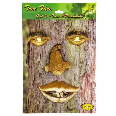 Mr. Tree Face Lawn/Garden Decoration-LS917TF5 - The Home Depot