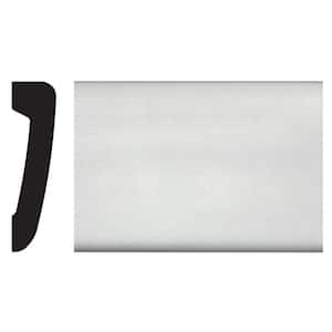 TRIMFINITY 9/16 in. x 2-1/4 in. x 96 in. Polystyrene White Casing ...