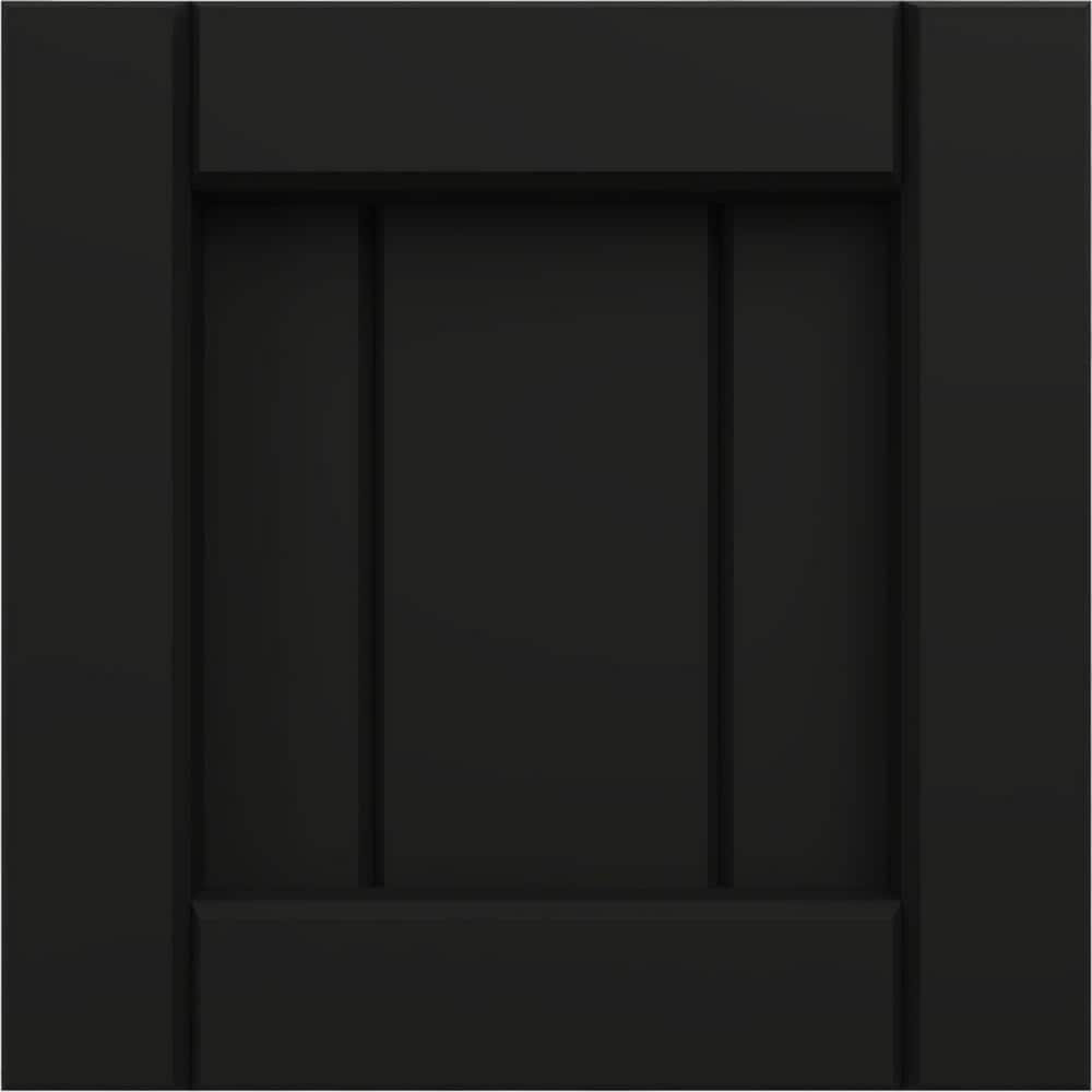 Ekena Millwork 12-in W x 12-in H True Fit PVC Framed Board-n-Batten ...