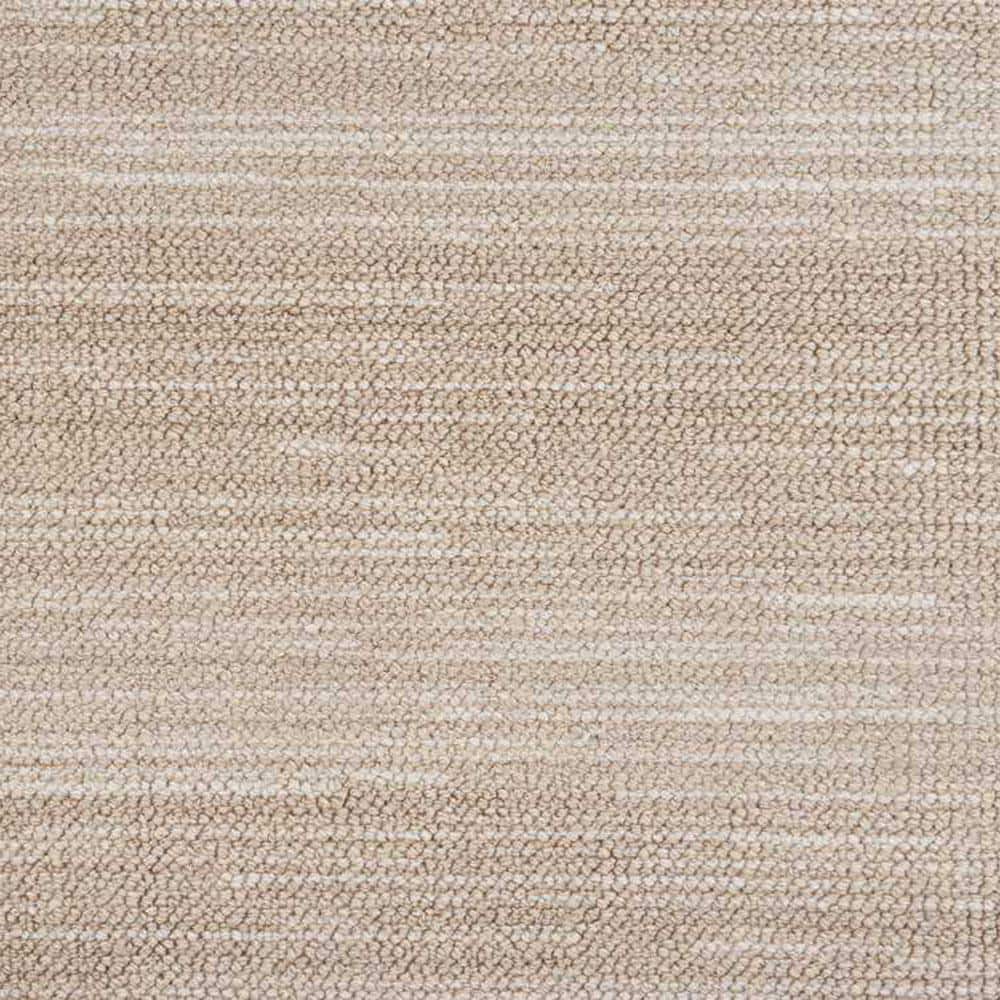 Natural Harmony 9 in. x 9 in. Loop Carpet Sample - Glacial - Color Sand ...