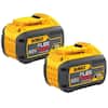 DEWALT FLEXVOLT 20V/60V MAX Lithium-Ion 9.0Ah Battery Pack (2 Pack) DCB609-2 - The Home Depot