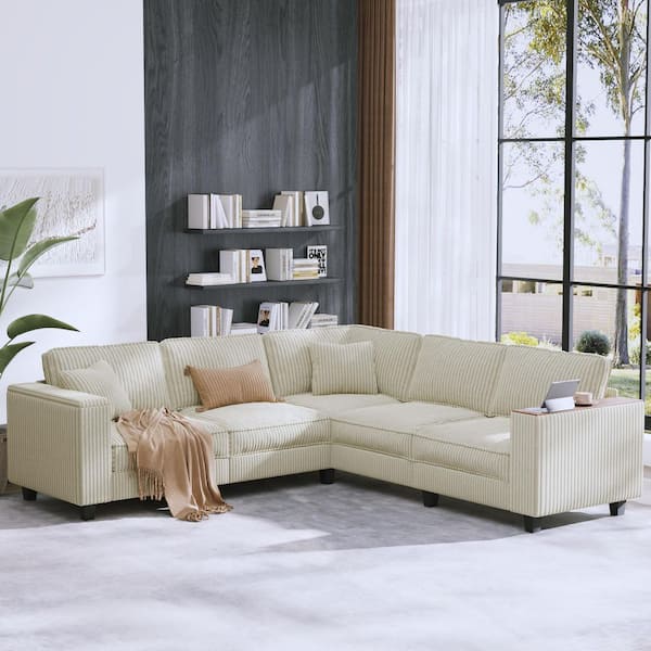 Have a question about Harper & Bright Designs Corner Couch 97 in. W ...