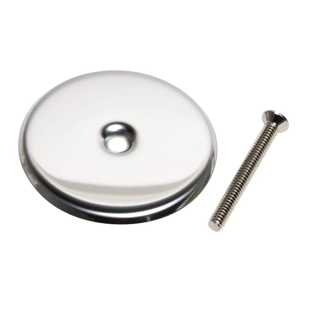 Oatey 3 in. Stainless Steel Flat Cleanout Cover Plate 427802 - The Home ...