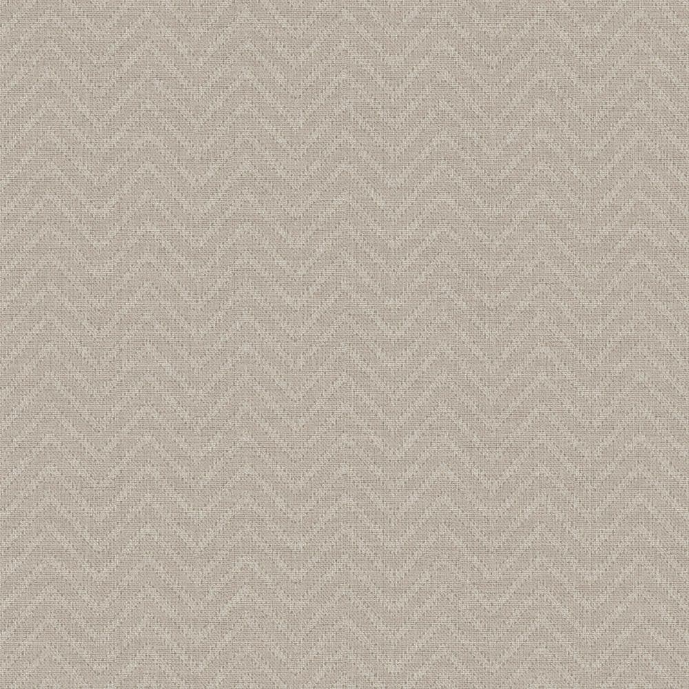 Herringbone Weave Pebble Wallpaper 140088 - The Home Depot