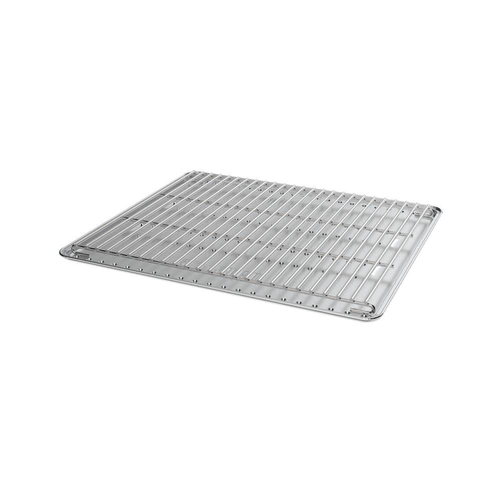 Weber Q Stainless Steel Tray and Trivet Roasting (Pack of 2) 3400267 ...