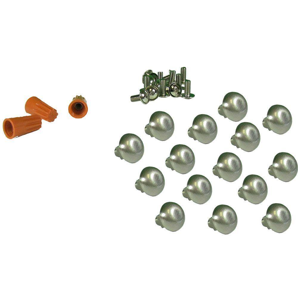 PRIVATE BRAND UNBRANDED Replacement Brushed Nickel Hardware Pack for ...