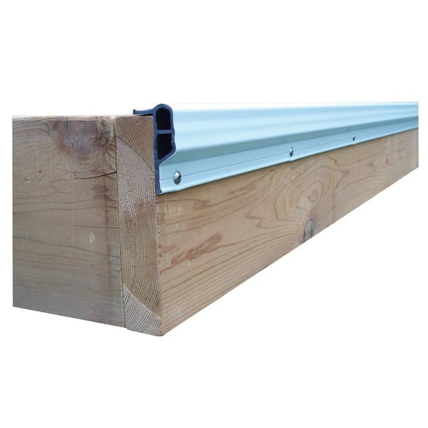 ProFlex 25 ft. White D Profile Dock Edging 5011W-25C - The Home Depot