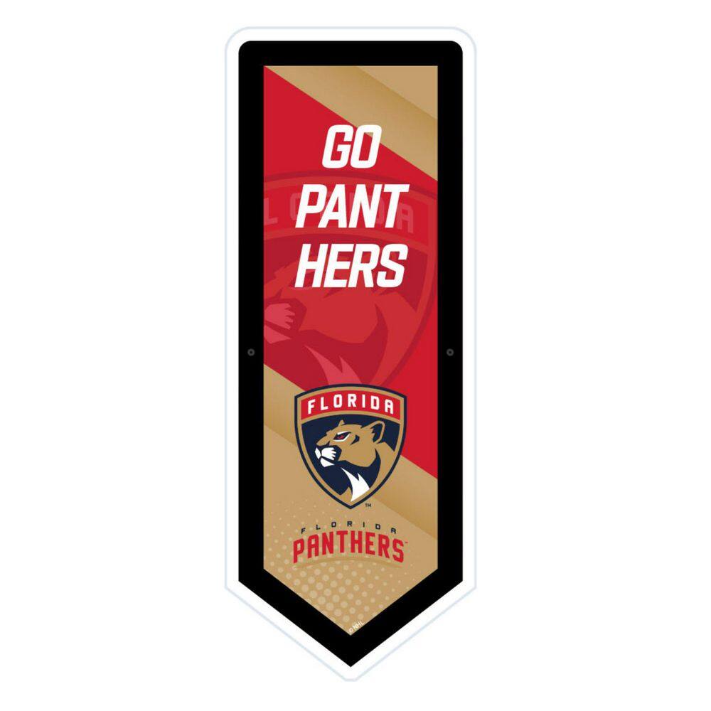 Evergreen Florida Panthers Pennant 9 in. x 23 in. Plug-in LED Lighted ...