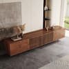 THE RIGHT PATH 94.48 in. Mid Century Modern TV Stand DSG-67#240 - The Home Depot