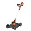 BLACK+DECKER 20V MAX Cordless Battery Powered 3-in-1 String Trimmer ...