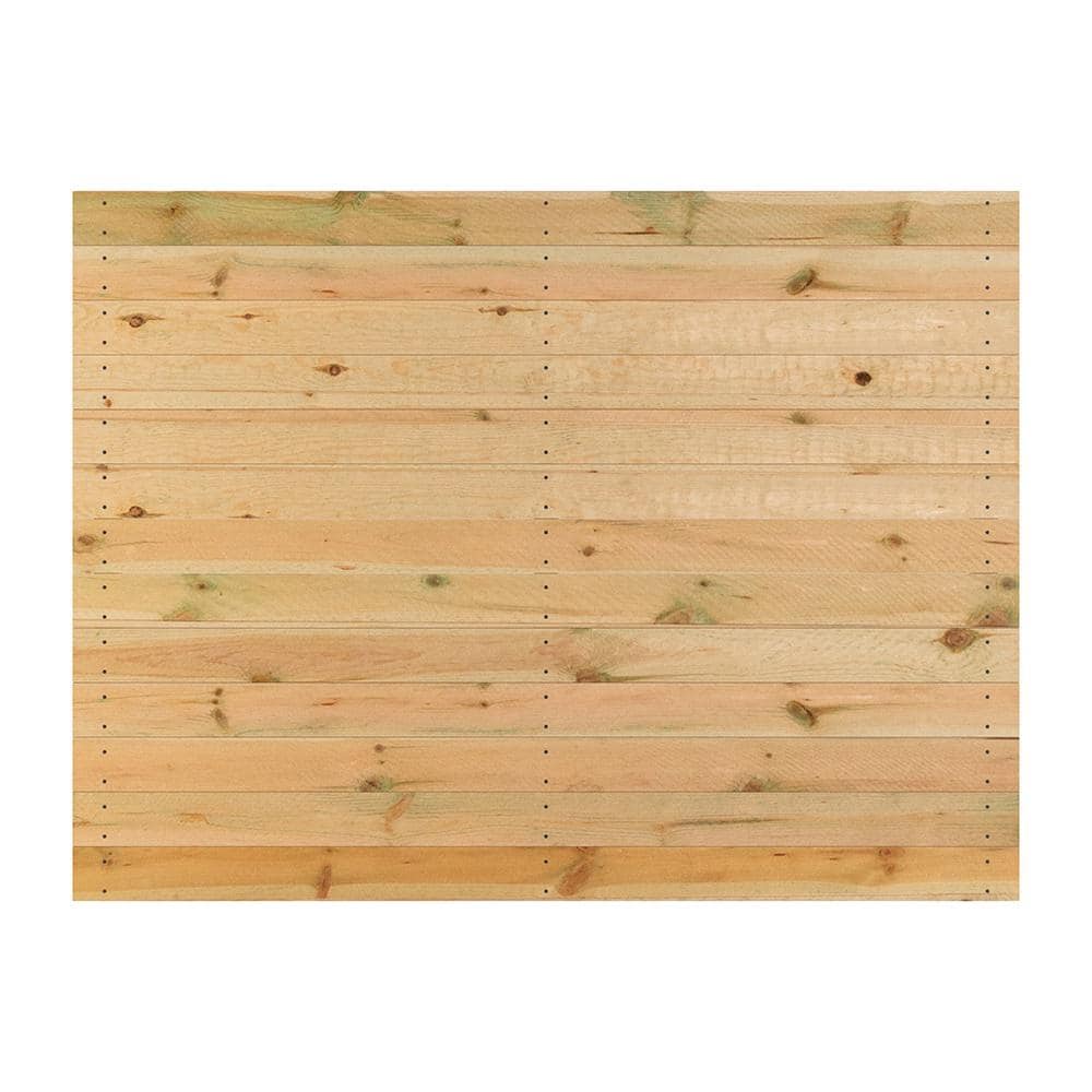 ProWood 6 ft. x 8 ft. Pressure-Treated Southern Yellow Pine Wood Flat ...