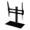 AVF Universal Table Top TV Base Adjustable Tilt and Turn for Most TVs ...