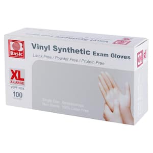 4 Mil Small Vinyl Material Gloves in Clear Color Multi-Purpose [Case of ...