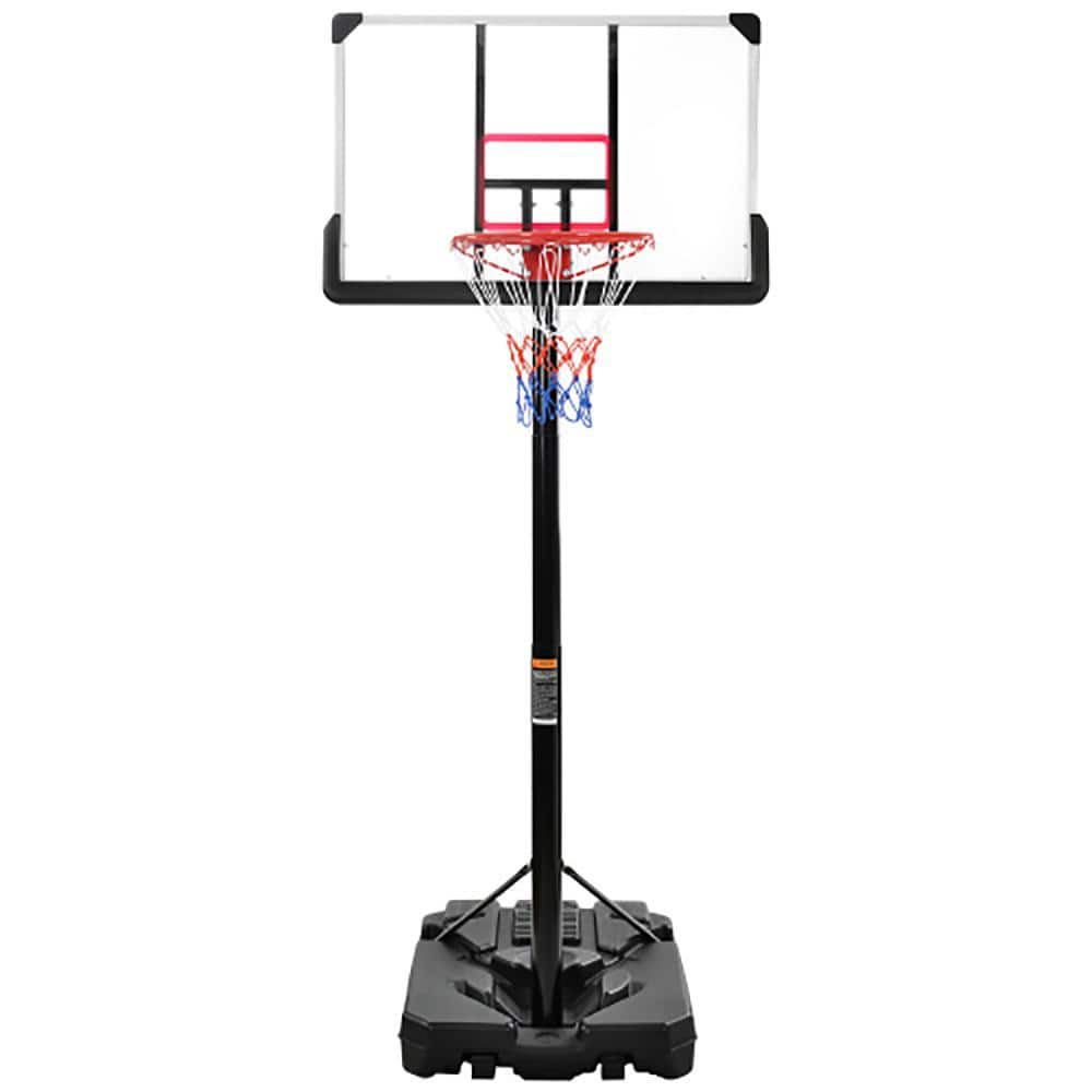 TIRAMISUBEST Portable Basketball Hoop/Goal with LED Lights and 6.6 ft ...