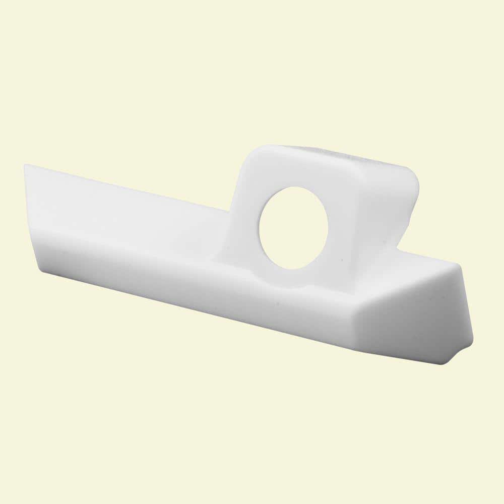 Prime-Line 3-15/16 in. White High Impact Plastic Right-Hand Casement ...