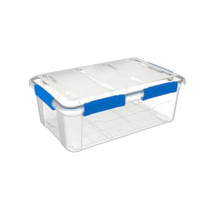 Ezy Storage 32L/33.8Qt Waterproof Clear Latch Tote IP-67 FBA34062 - The ...