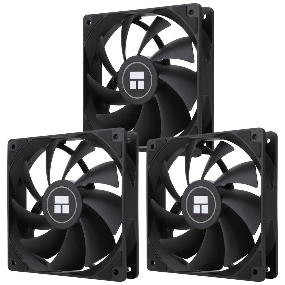 Lukyamzn 120mm PWM Silent Cooling Fan with S-FDB Bearing for CPU and ...