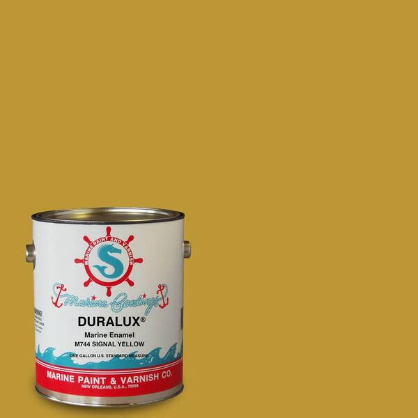 Duralux Marine Paint 1 gal. Signal Yellow Marine Enamel M744-1