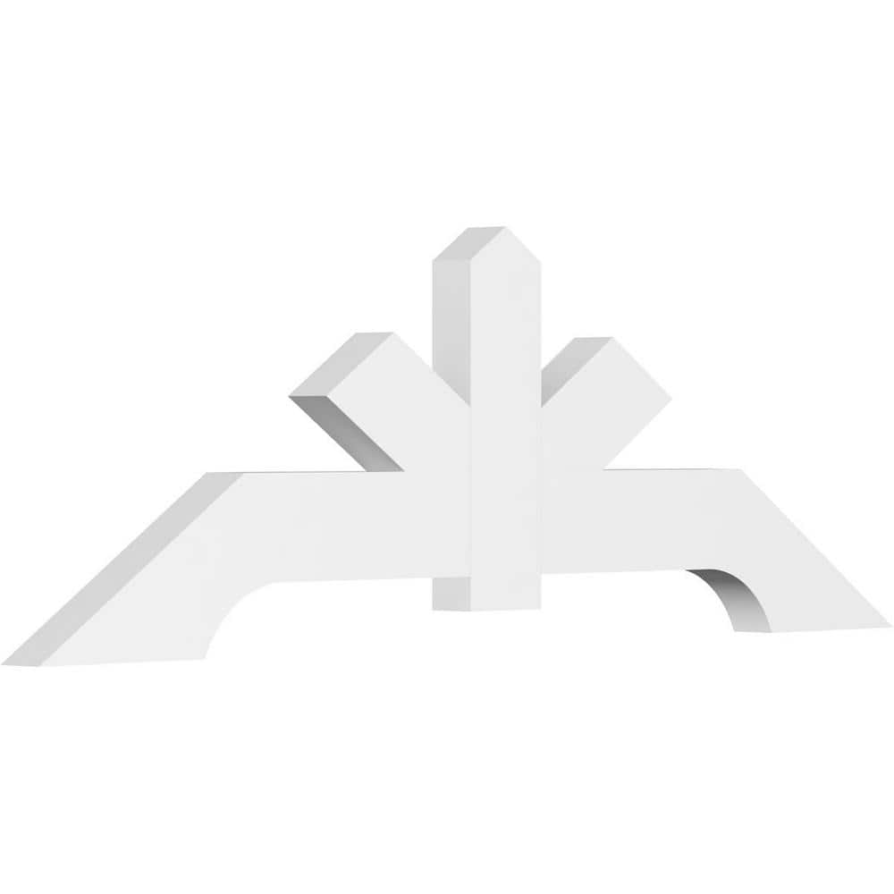 Ekena Millwork Vanguard 48 in. W x 16 in. H x 2 in. D Signature ...