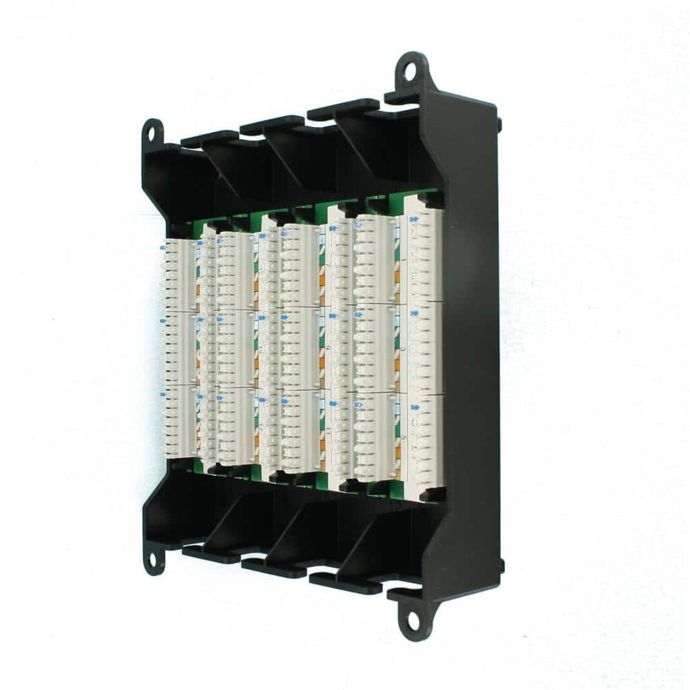 Buy Structured Media Twist and Mount Patch Panel with 24 Cat 5e Ports ...