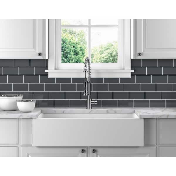 Gray Porcelain Subway Tile