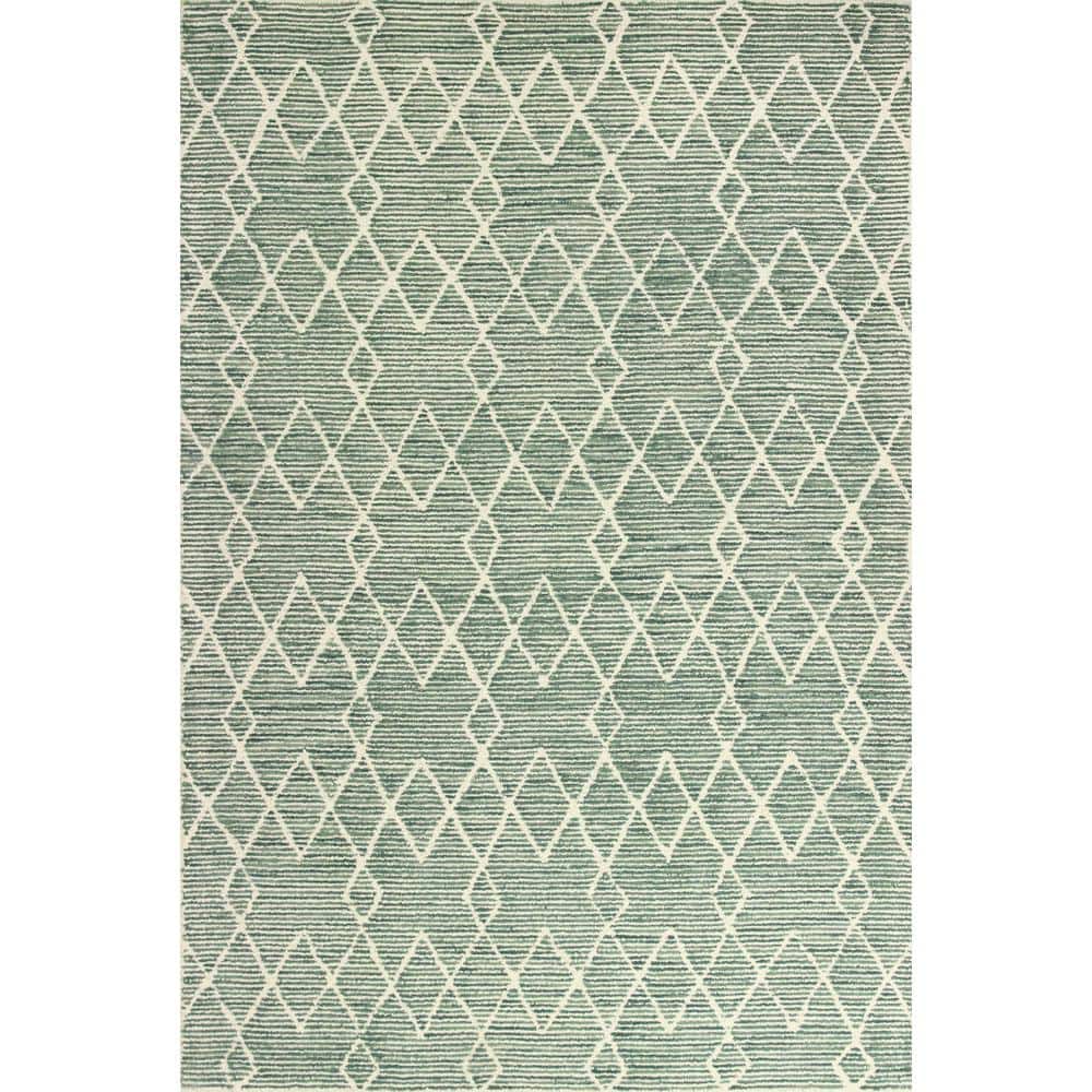 BASHIAN Venezia Sage 8 ft. x 10 ft. (7'6" x 9'6") Geometric ...