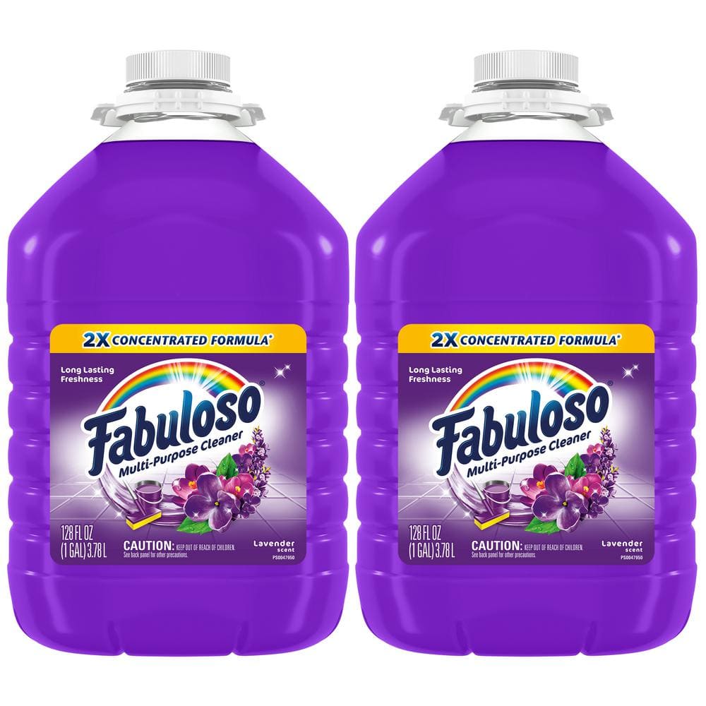 Fabuloso 128 oz. Fabuloso Lavender 2x Concentrated Multi Purpose ...