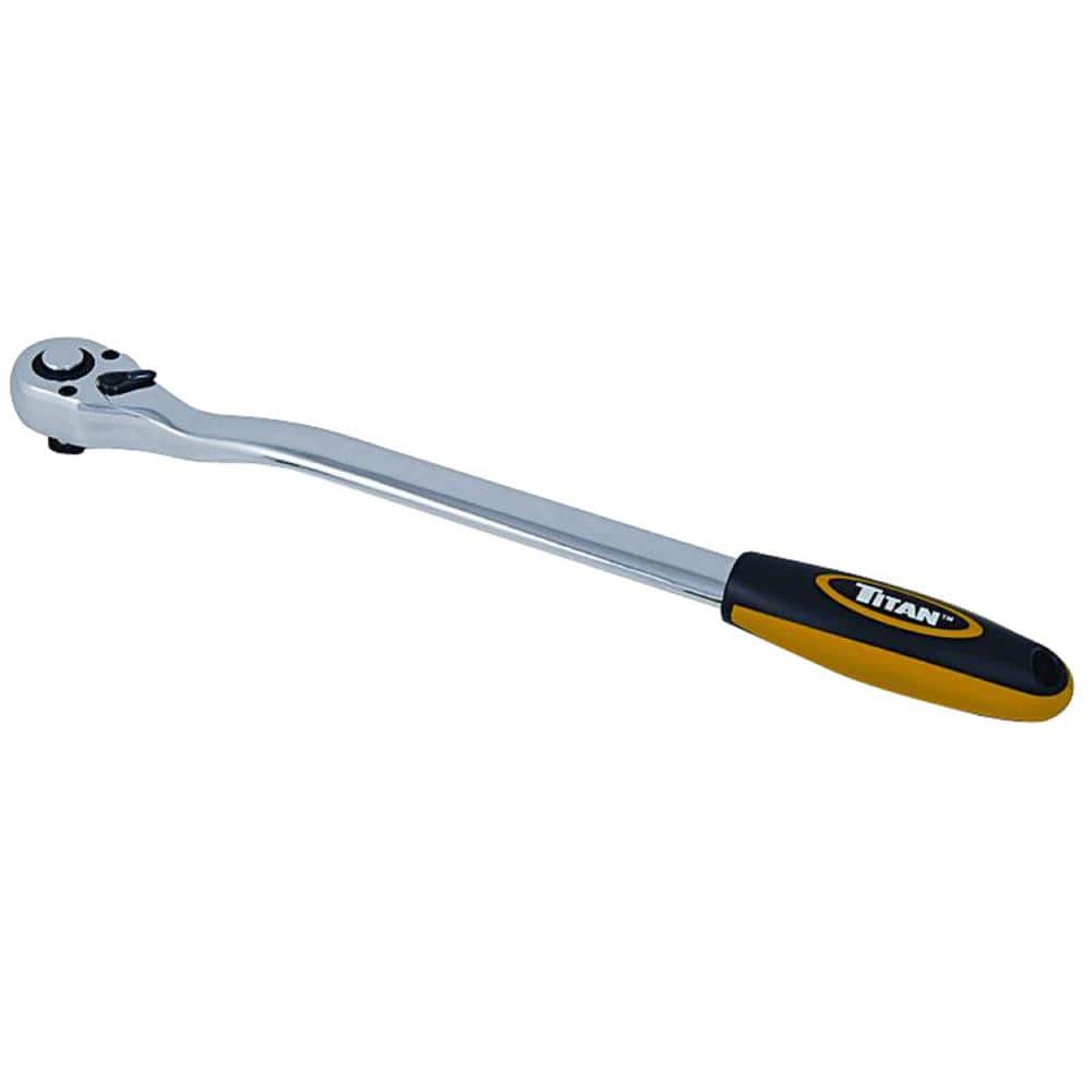 TITAN 1/2 in. Extra Long Offset Ratchet, Quick Release TIT12046 - The ...