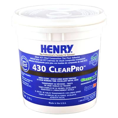 Henry - Vinyl Adhesive - Vinyl - Flooring Adhesives - Flooring Supplies ...