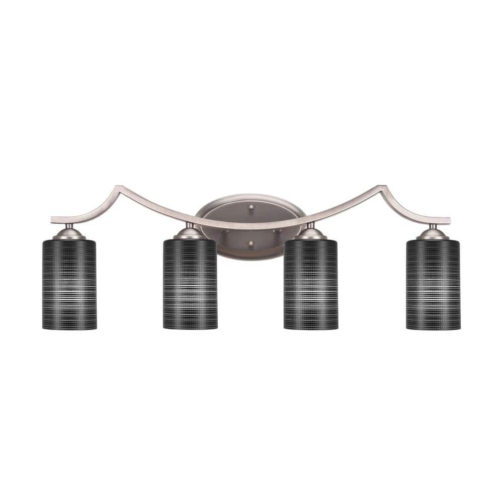 Cleveland 7 in. 1-Light Graphite Vanity Light 5R54GP4069 - The Home Depot