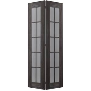 Reviews for CALHOME 48 in. x 84 in. 3/4 Lites Frosted Glass Black Steel ...