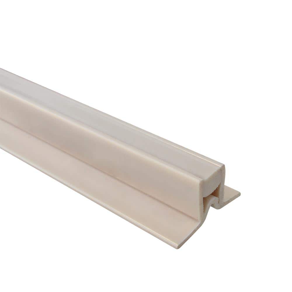 EMAC Novojunta 3 Beige 1/2 in. x 98-1/2 in. PVC Tile Edging Trim ...