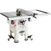 Shop Fox 10 in. 2 HP Open-Stand Hybrid Table Saw W1837 - The Home Depot