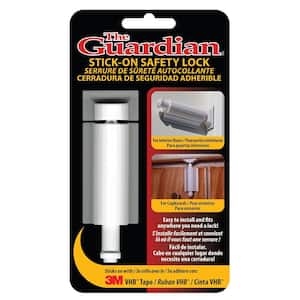 Cardinal Gates Guardian Stick-On Safety Lock (2-Pack) 2TGL-W-C - The ...