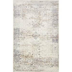 Unique Loom Augustus Naples Ivory 9' 0 x 12' 0 Area Rug 3135924 - The ...
