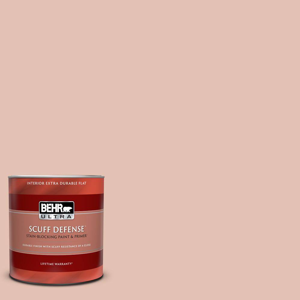 BEHR ULTRA 1 qt. #S180-2 Sunwashed Brick Extra Durable Flat Interior ...