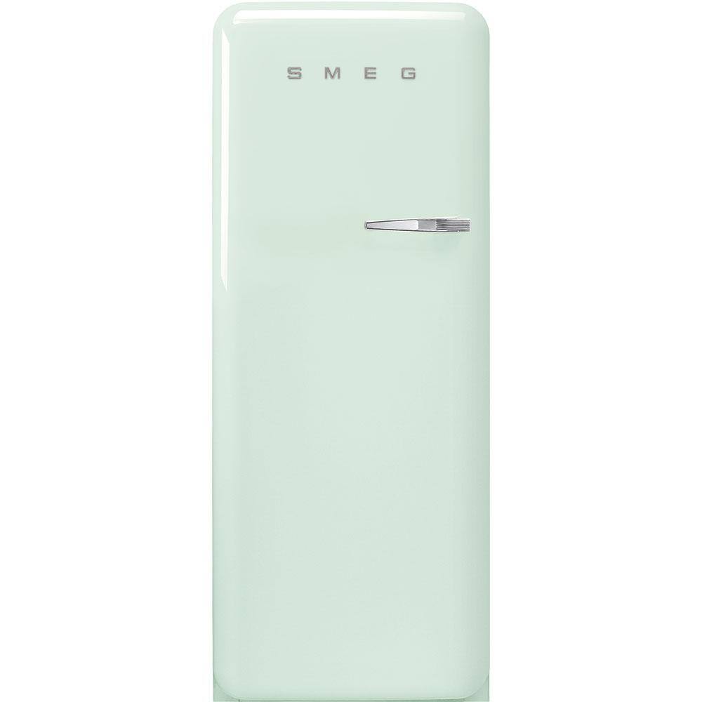 smeg FAB28 Retro 60cm Refrigerator w/ Freezer Compartment. Pastel Green ...
