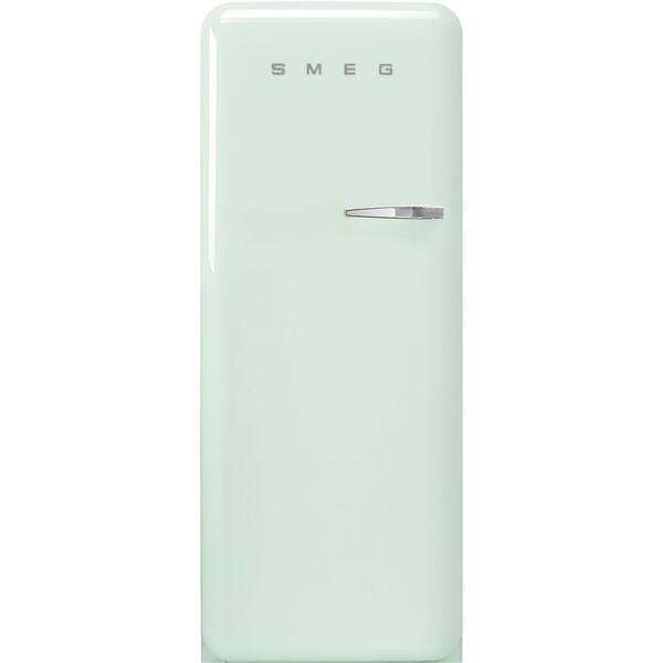 smeg FAB28 Retro 60cm Refrigerator w/ Freezer Compartment. Pastel Green ...