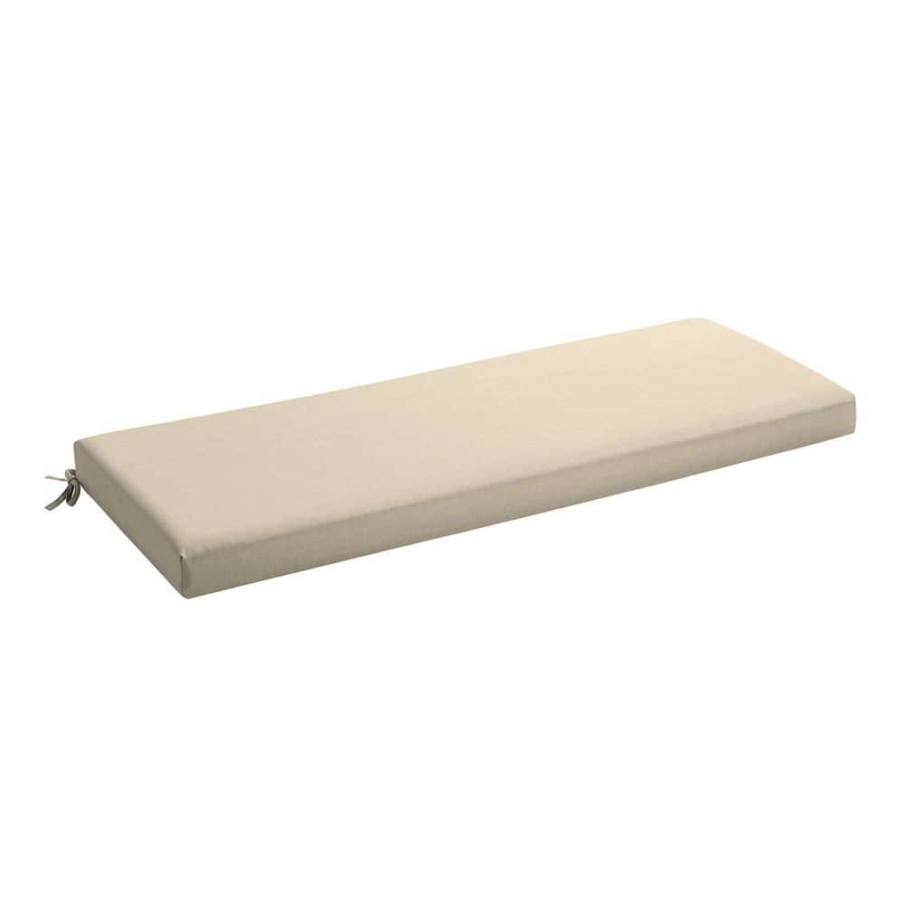 ARDEN Foam Outdoor Rectangular Bench Cushion 48 x 18 Made with ProFoam ...
