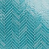 Ivy Hill Tile Newport Turquoise 2 in. x 10 in. x 11mm Polished Ceramic ...