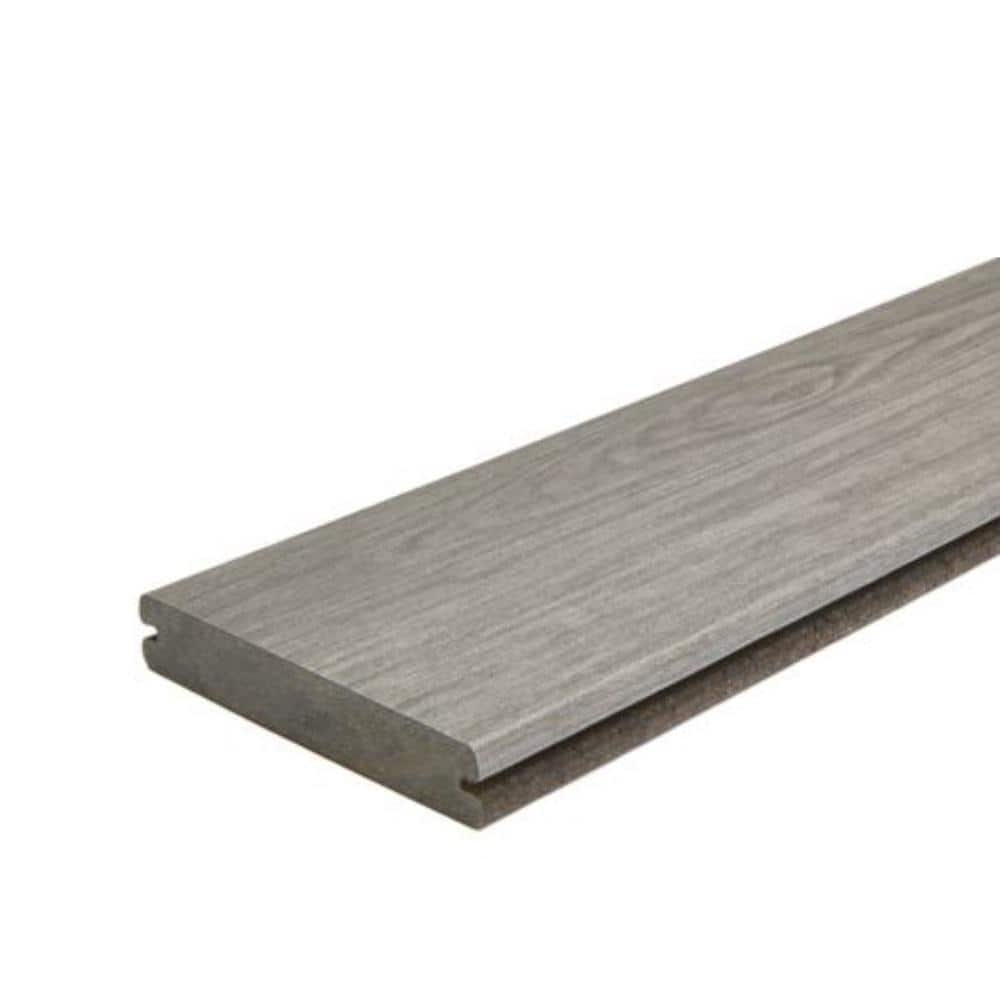 Trex Signature 1 in. x 6 in. x 20 ft. Whidbey Grooved Edge Composite ...