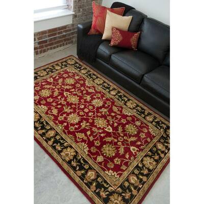 Burgundy - Area Rugs - Rugs - The Home Depot