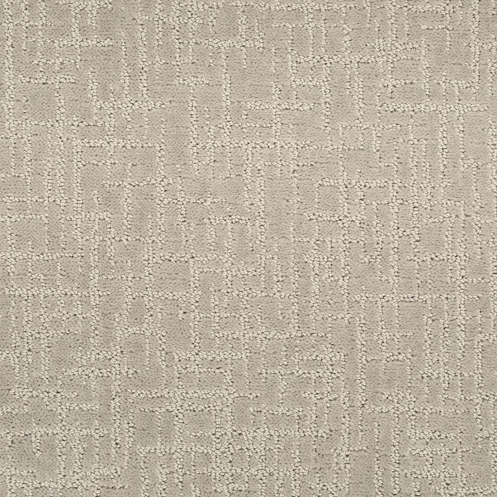 Mohawk 8 in. x 8 in. Pattern Carpet Sample - Brasswick -Color Notion MO ...