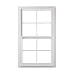 JELD-WEN 23.5 in. x 35.5 in. V-2500 Series White Vinyl Single Hung ...