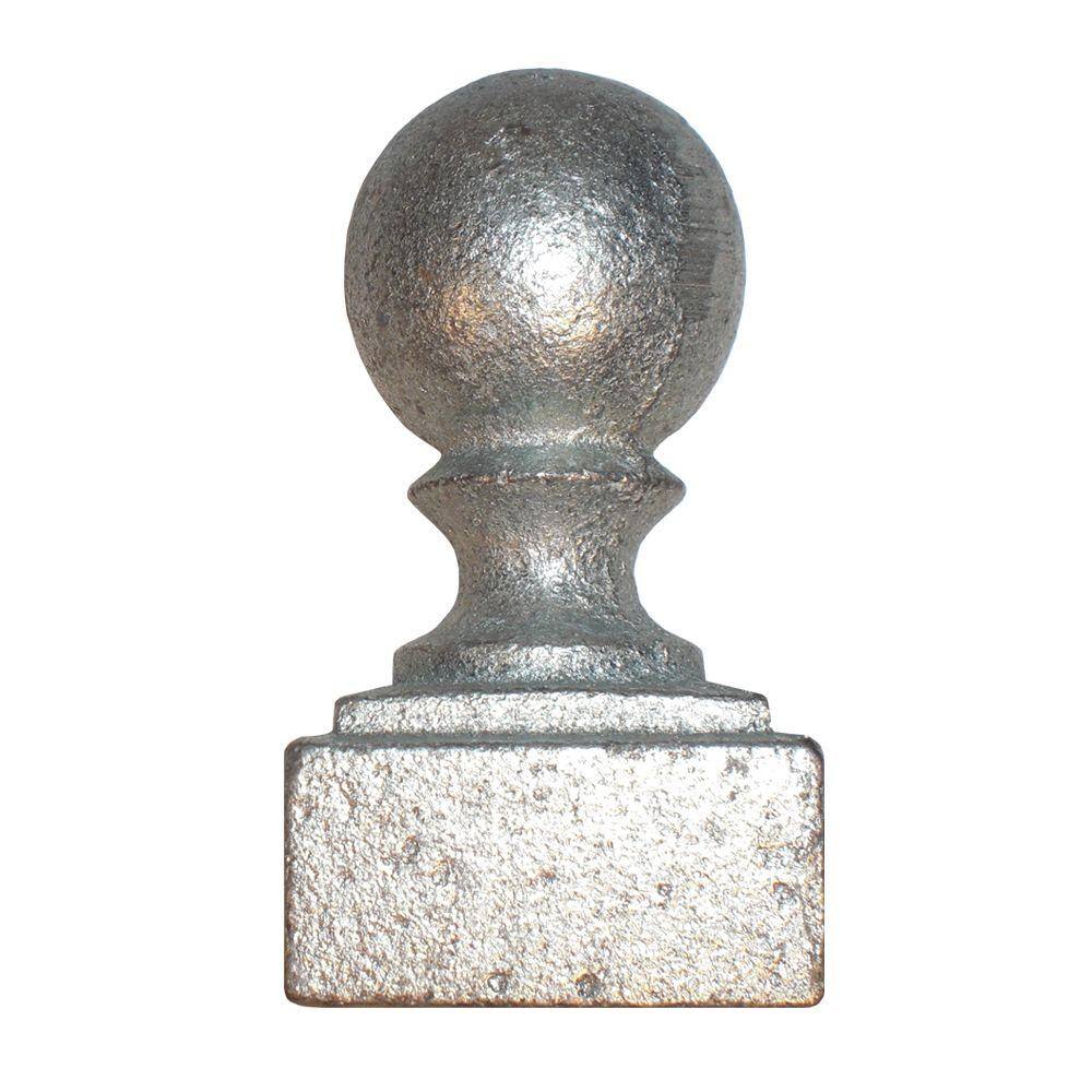 Der Fung Co Inc 1 in. x 1 in. Galvanized Newel Ball 10-075-005 - The ...
