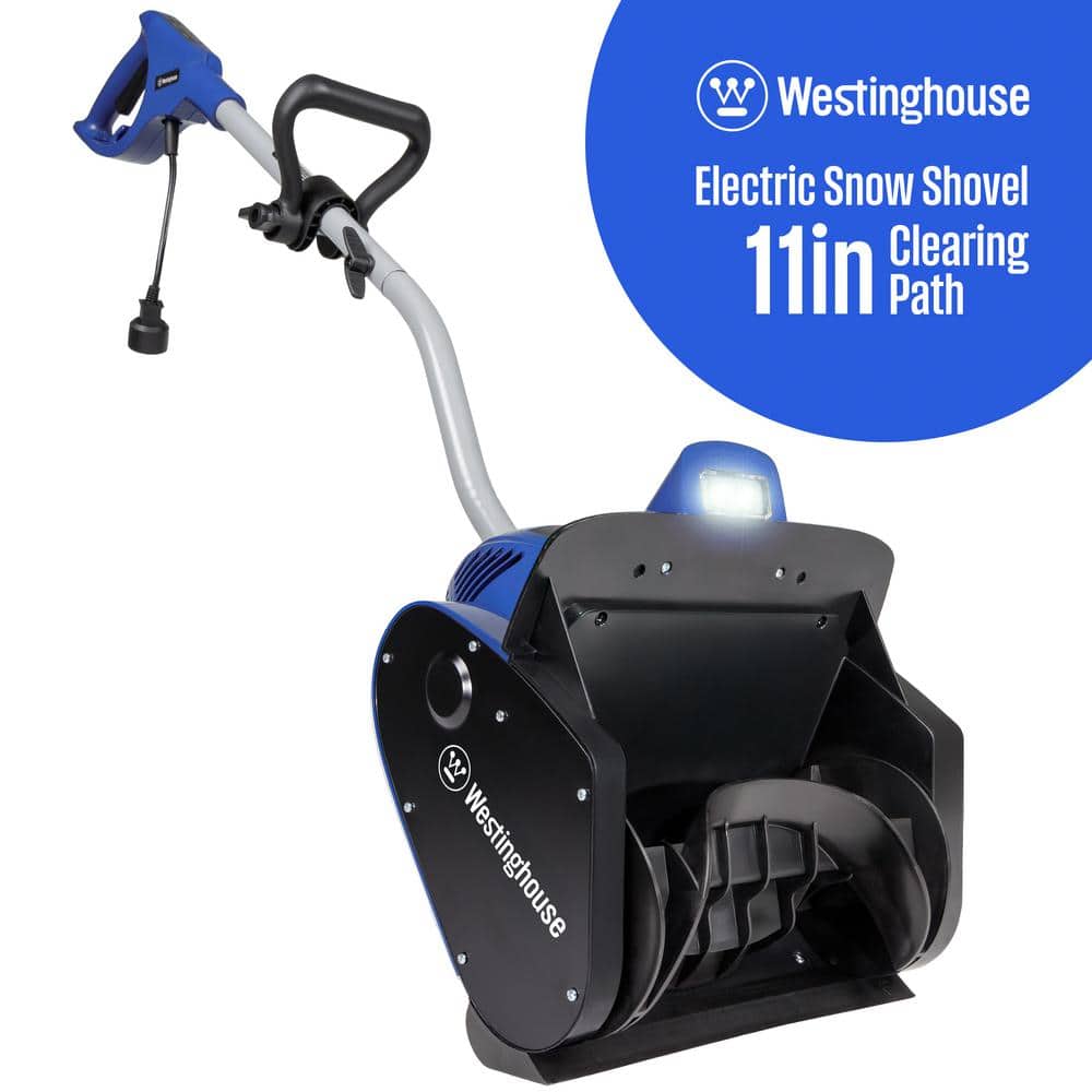Westinghouse 11-in. 120-Volt Electric Corded Snow Shovel with LED Light ...