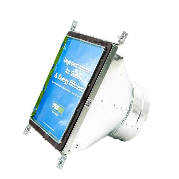 SPEEDI- BOOT 12 in. W x 12 in. L to 12 in. Diameter Square-to-Round ...