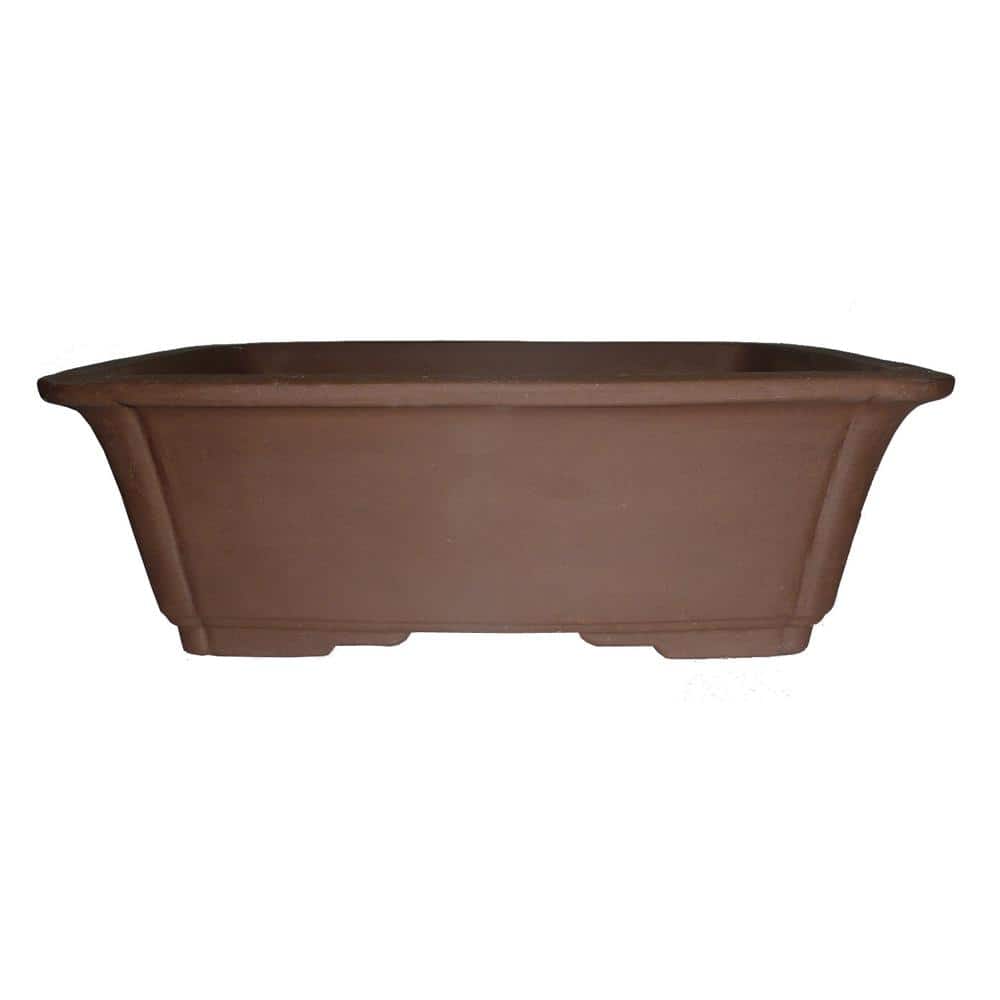 Brussel's Bonsai X-Large Rectangle Pot CUPG58-12 - The Home Depot